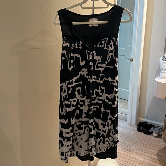Gypsy 05 | Swim | Gypsy Black And White Bathing Suite Cover Up Dress ...